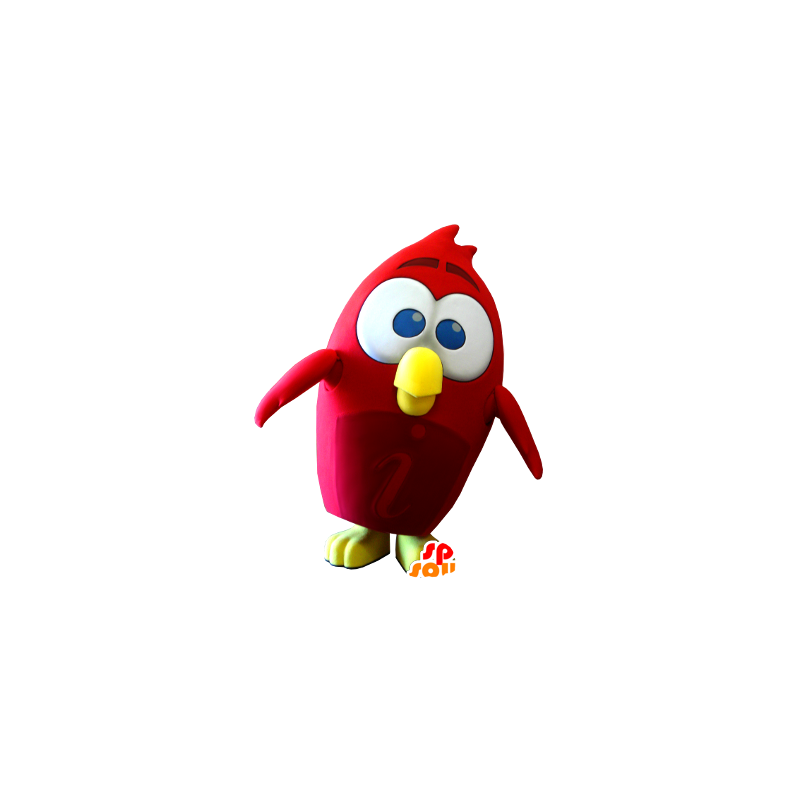 Mascotte d'oiseau rouge, du jeu vidéo Angry Birds dans Mascotte d'oiseaux