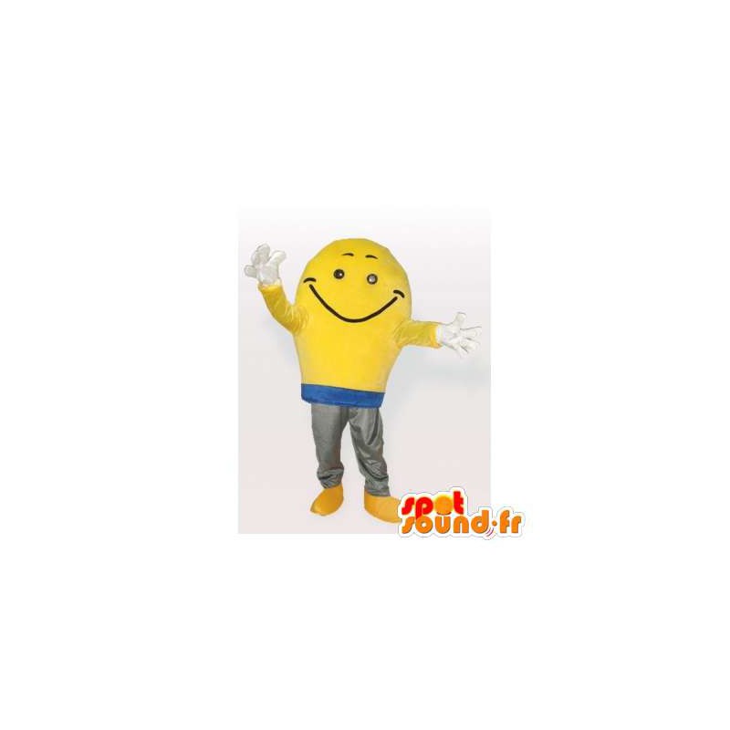 Purchase Yellow smiling mascot. Costume smiley in Mascots unclassified