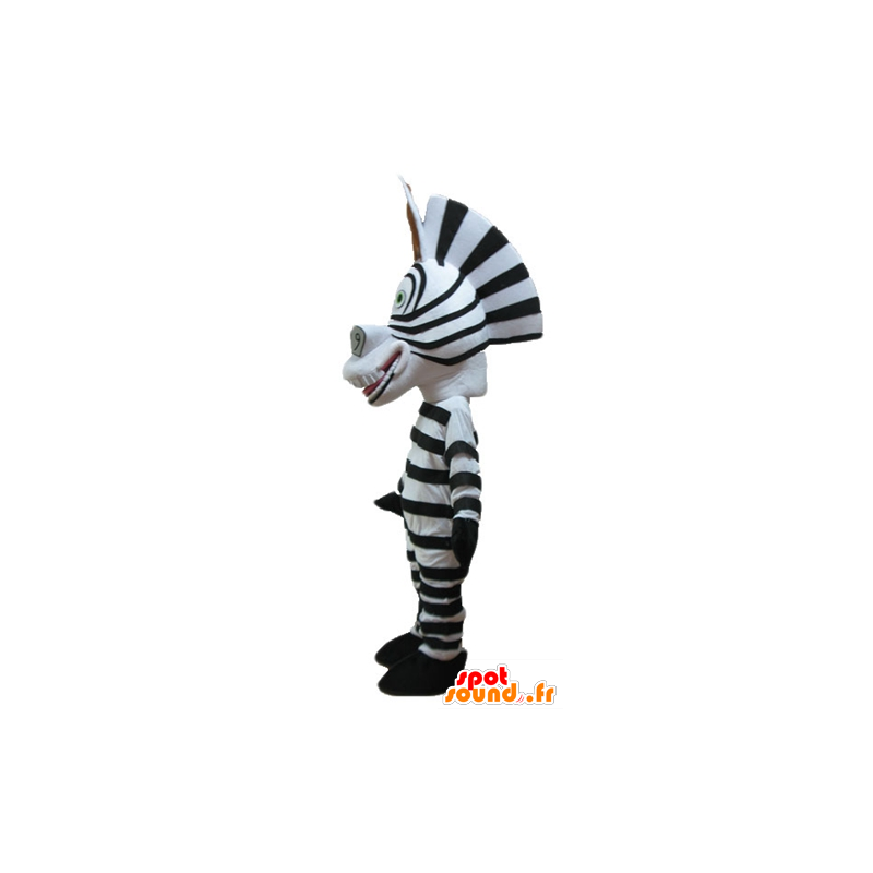 Purchase Marty zebra mascot of famous cartoon Madagascar in Mascots famous characters