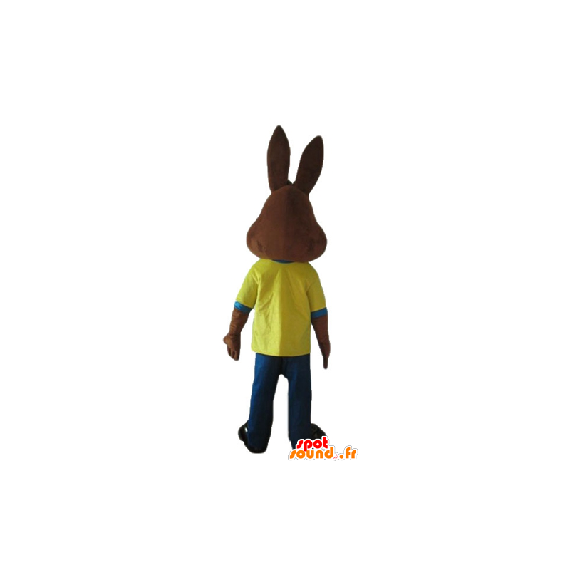 Purchase Quicky mascot, famous brown rabbit Nesquik in Mascots famous ...