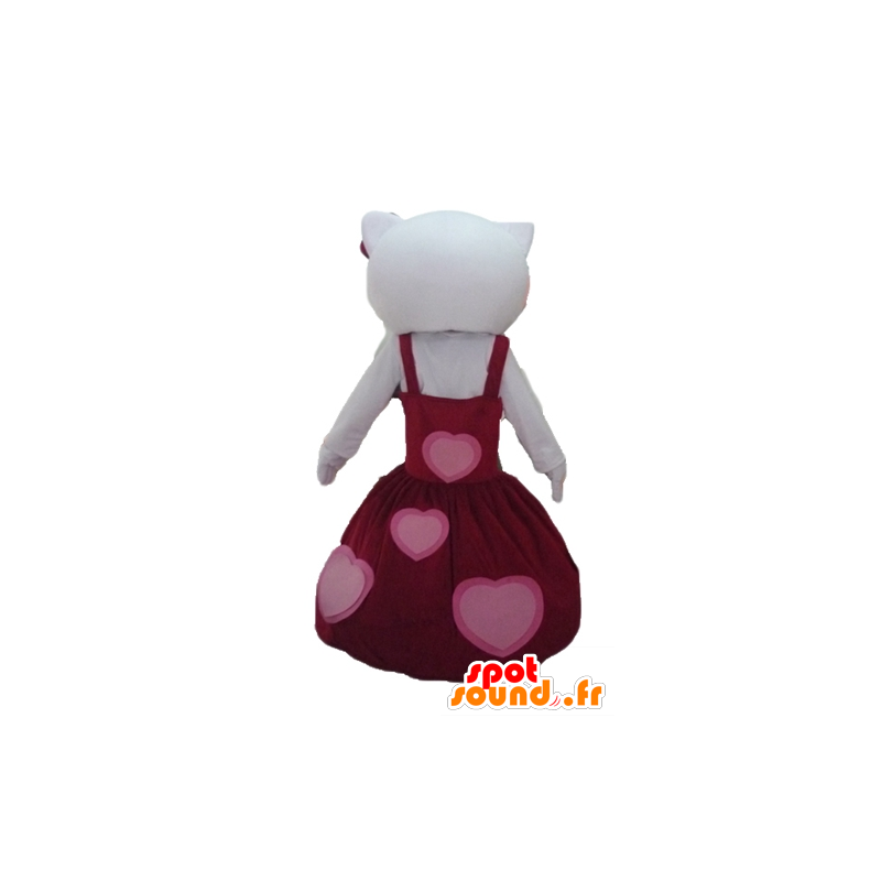Purchase Hello Kitty mascot, dressed in a beautiful red dress in ...