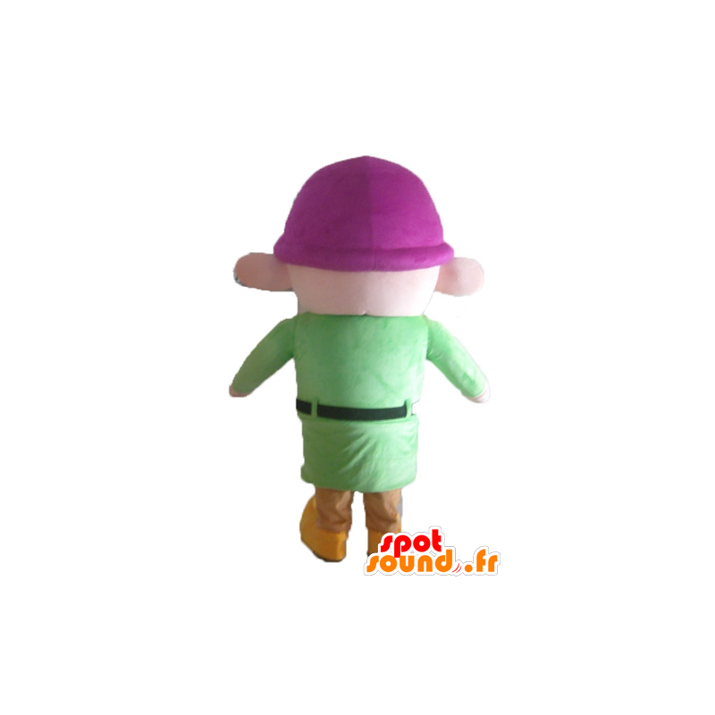 Mascotte de Simplet, célèbre nain de Blanche neige dans Mascottes Sept ...