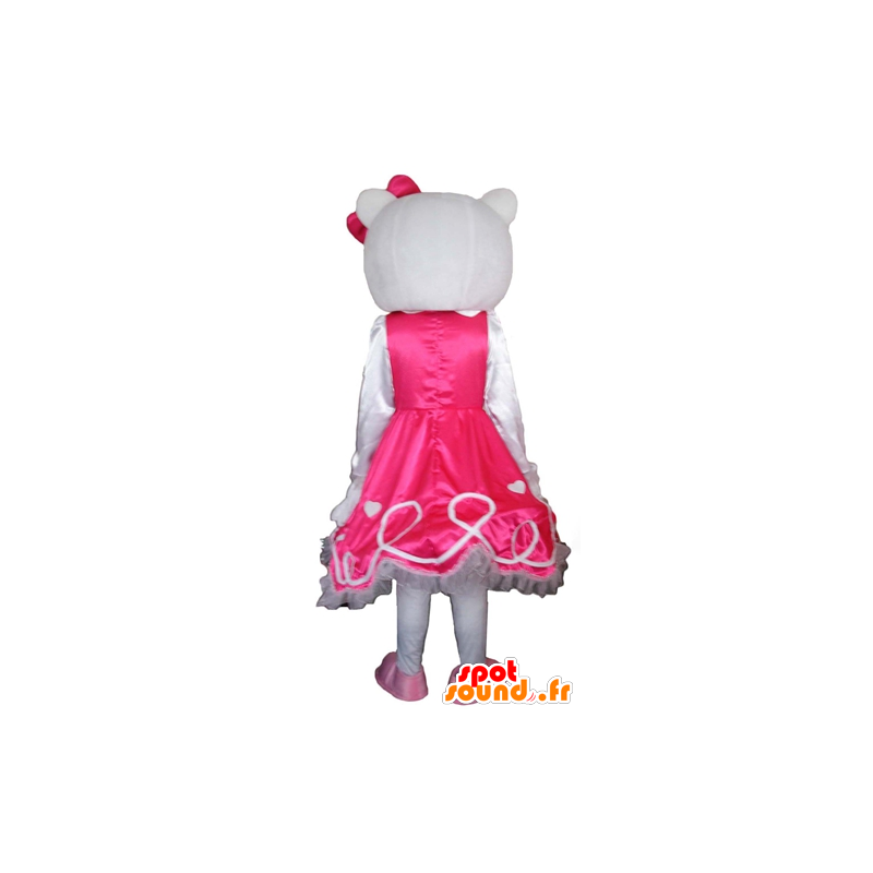 Purchase Mascot Hello Kitty, the famous white cat cartoon in Mascots ...