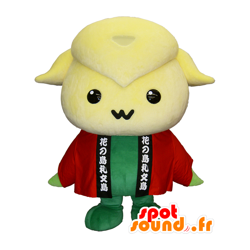 Purchase Atsumon mascot, yellow and green sheep with a red robe in Yuru ...