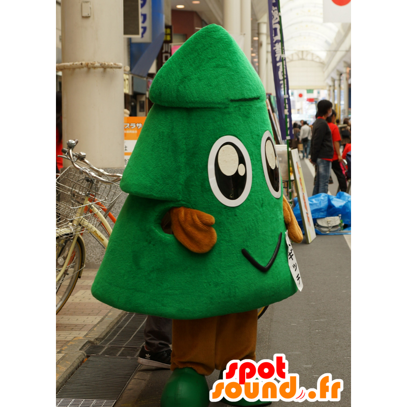 Purchase Pine green mascot, giant tree and smiling in Yuru-Chara Japanese mascots