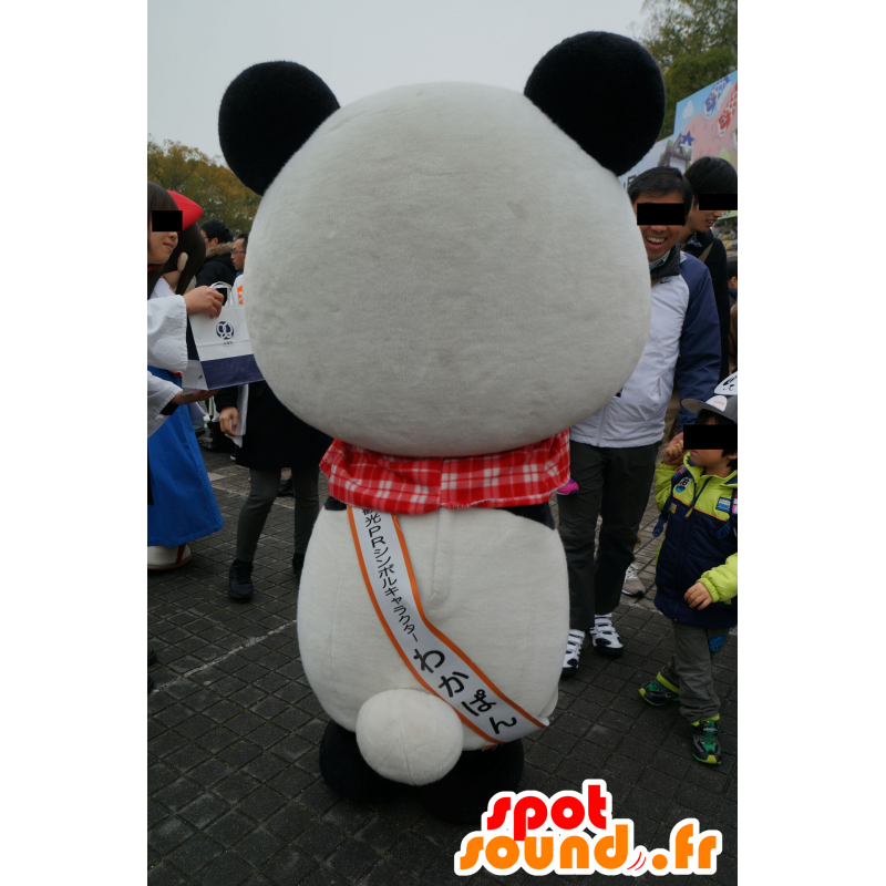 Purchase Mascot black and white panda, sweet and cute in Yuru-Chara ...