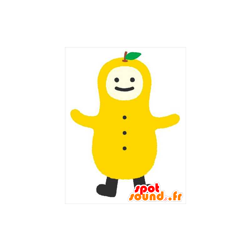 Purchase Yuzumo mascot, yellow and white man, fruit, pear in Yuru-Chara ...