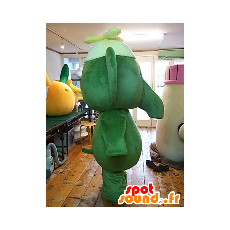 Purchase Bal-chan mascot. Green giant elephant mascot in Yuru-Chara ...