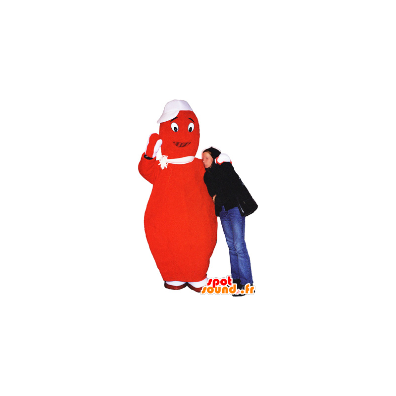 Purchase Barbapapa red mascot. Mascot giant keel in Mascots of objects