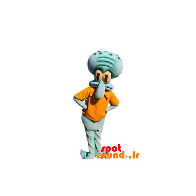 Purchase Mascot Squidward Tentacles, Squid Famous Spongebob in Mascots ...