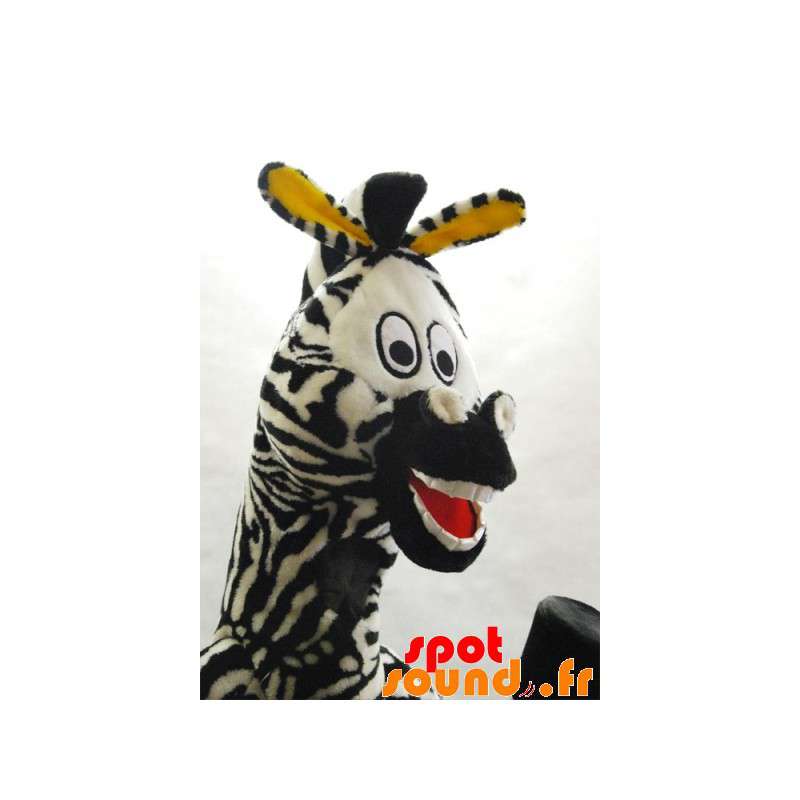 Marty la cebra de la mascota del famoso dibujo animado Madagascar en ...