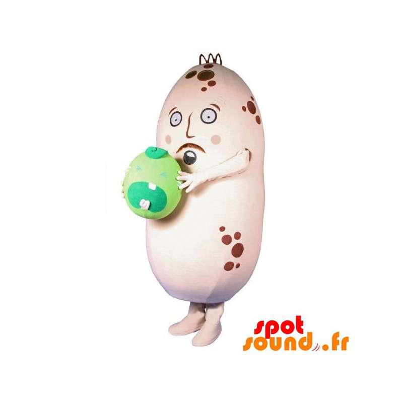 Mascotte de patate géante, de gnome très original dans Mascotte de légumes