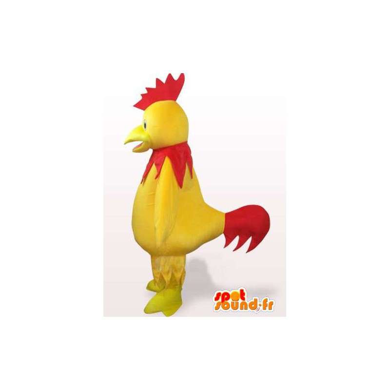 Purchase Yellow and red rooster mascot - Ideal for sports team or ...