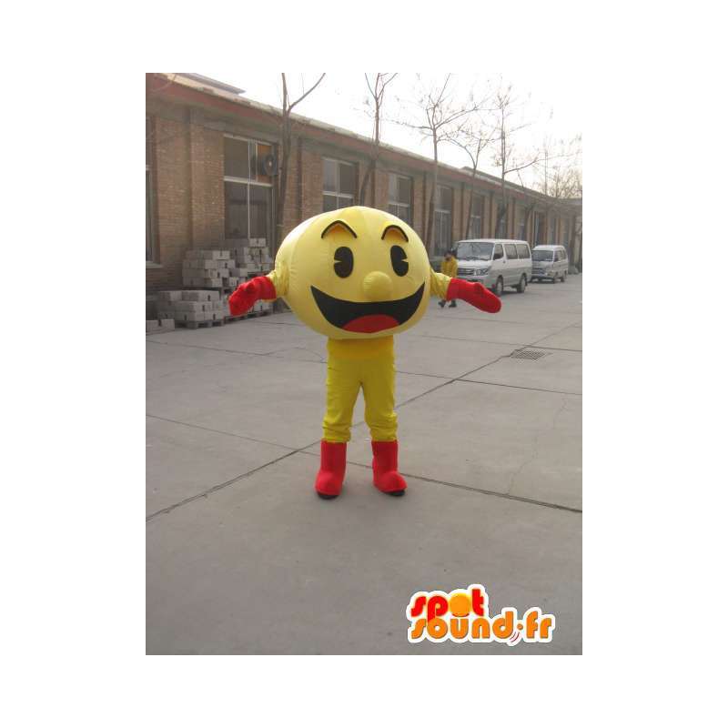 Purchase PACMAN Mascot - Costume Yellow Ball video games NAMCO in ...