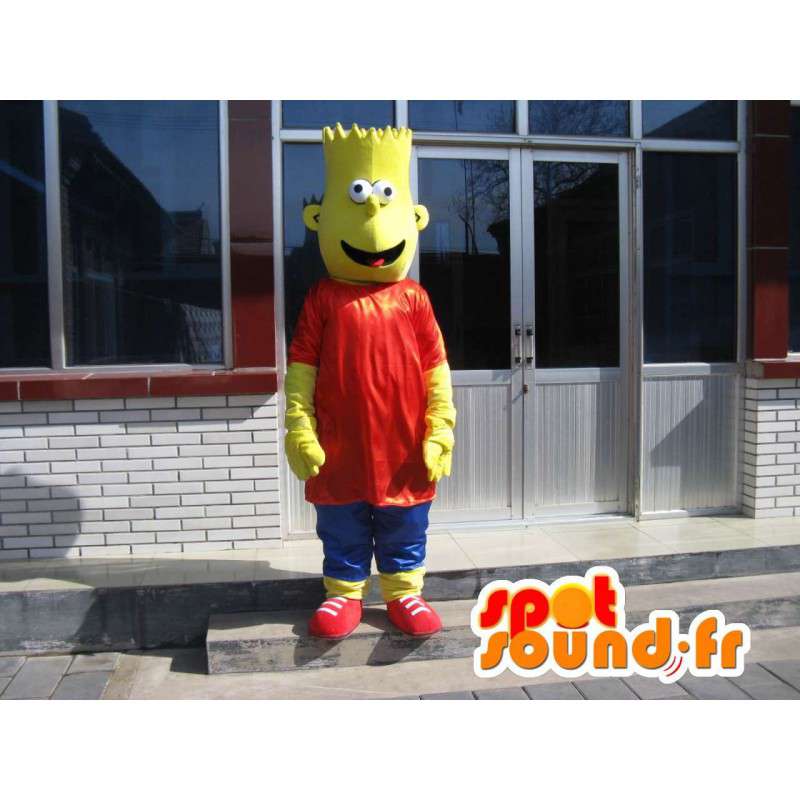 Purchase Mascot Bart Simpson - The Simpsons in disguise in Mascots the ...
