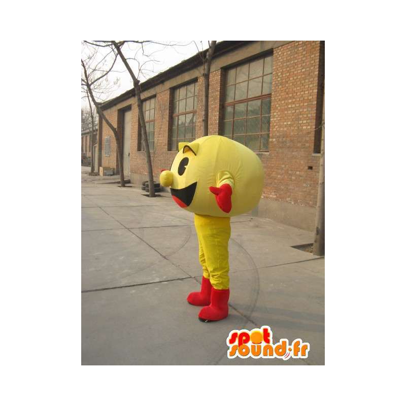 Purchase PACMAN Mascot - Costume Yellow Ball video games NAMCO in ...