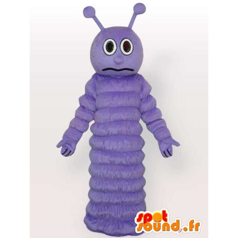 Purchase Mascot purple butterfly larva - Insect Costume - Evening in ...