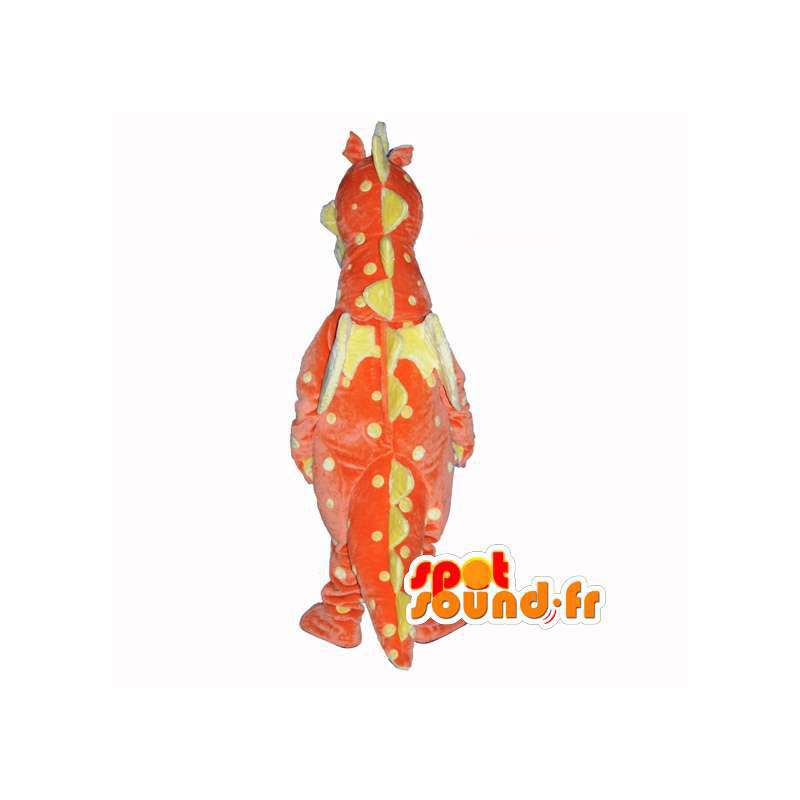 Purchase Dinosaur mascot orange and yellow - Dinosaur Costume in ...