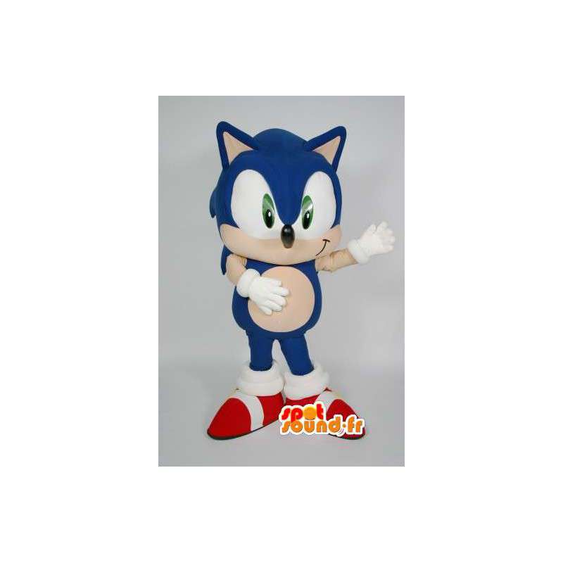 Mascot Sonic, famosos azul erizo videojuegos - de Sonic en Personajes ...