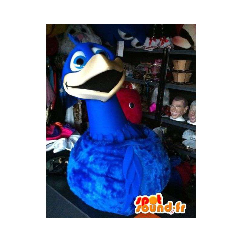 Purchase Giant bird blue mascot. Bird costume in Mascot of birds
